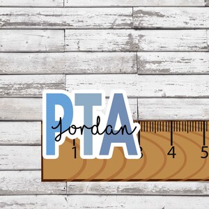 Personalized Physical Therapy Assistant Sticker, PTA Sticker, Custom ...