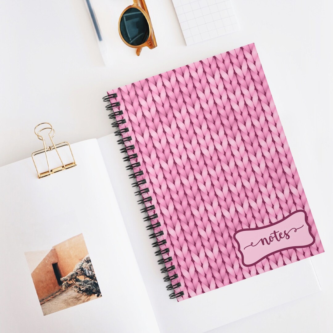 Craft Lover Gift for Crochet or Knit Crafter, 6x8 Spiral Notebook - Etsy