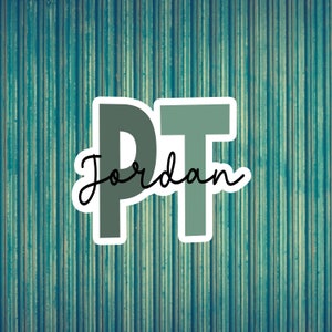 Personalized PT Sticker, DPT Sticker, Custom Physical Therapist Laptop ...