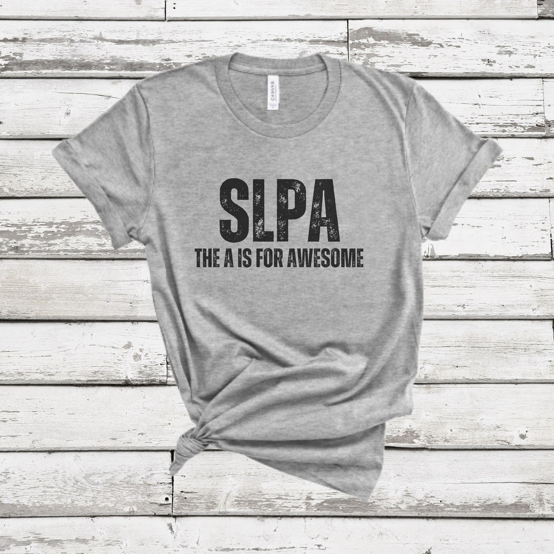 Speech Therapy Shirt for SLPA, Graduation Gift, SLP Gift for Speech ...