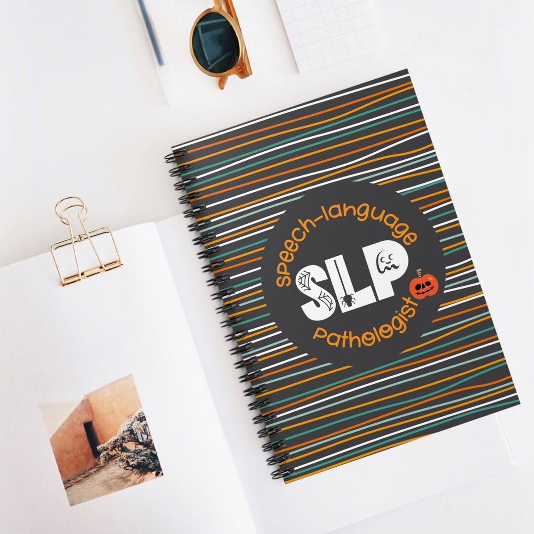 Halloween SLP Notebook for CCC-SLP, Speech Pathology Therapy Gift - Etsy