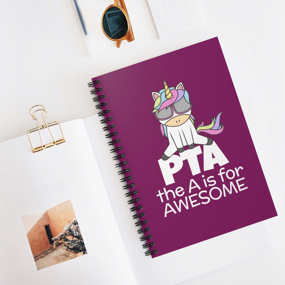 PTA Spiral Notebook | PT Unicorn for Physical Therapy Assistant ...