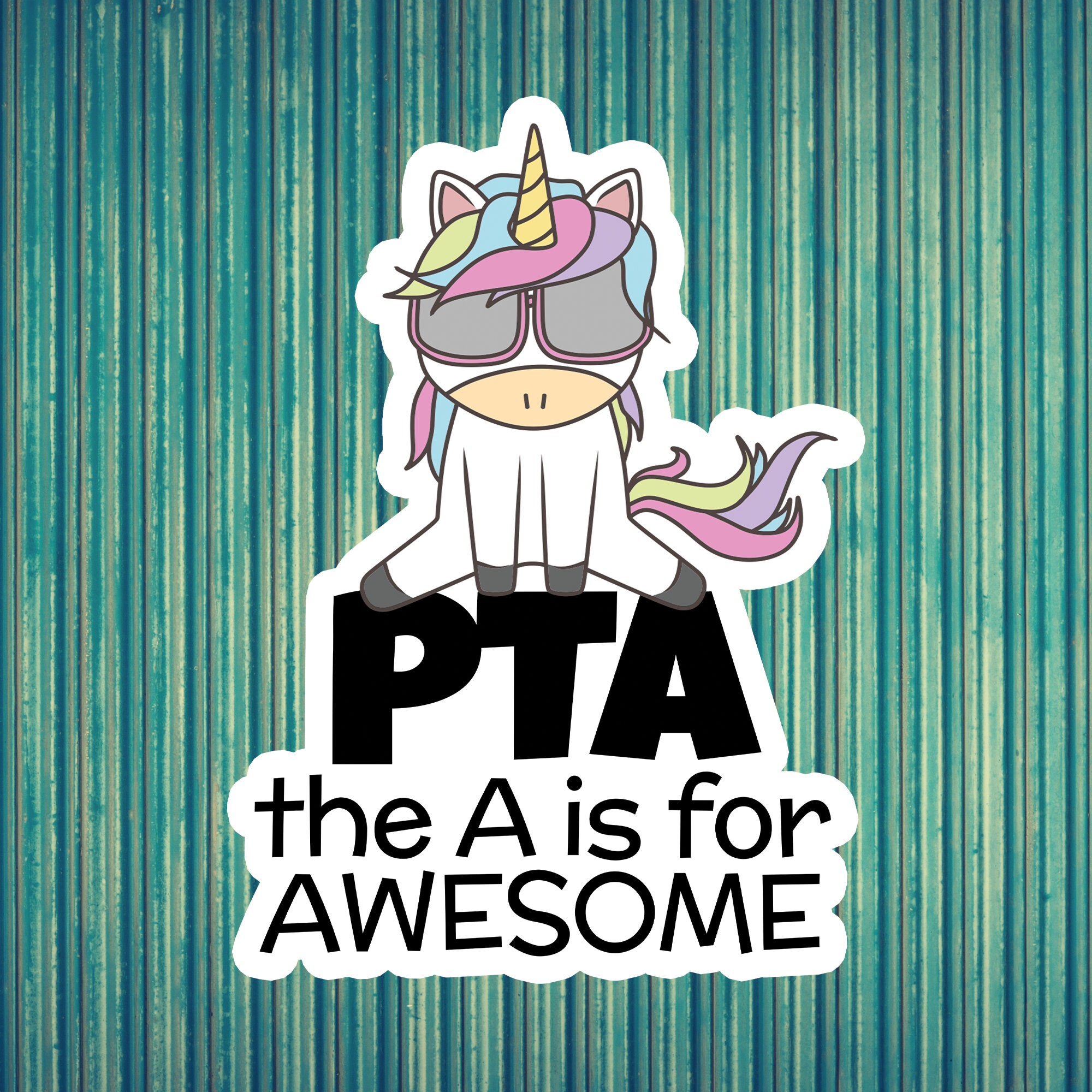 PT Sticker PTA Unicorn Sticker for Physical Therapy | Etsy