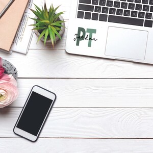 Personalized PT Sticker, DPT Sticker, Custom Physical Therapist Laptop ...