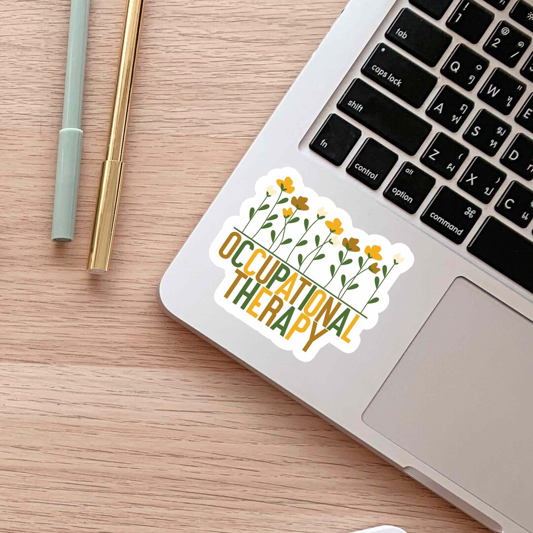 Occupational Therapy Laptop Sticker for Occupational Therapist, OT ...