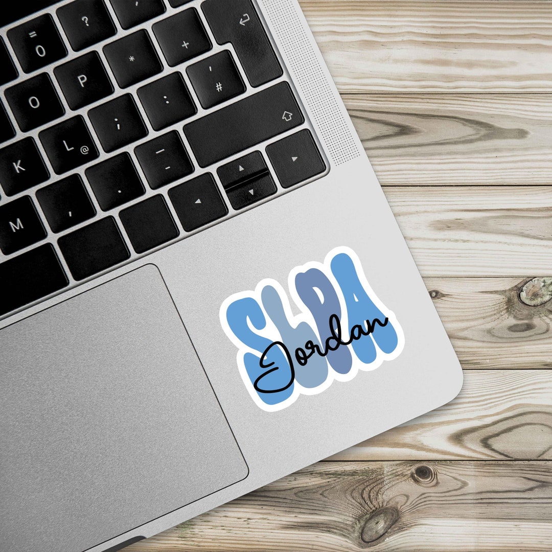 Personalized SLPA Sticker for Speech Language Pathologist Gift ...