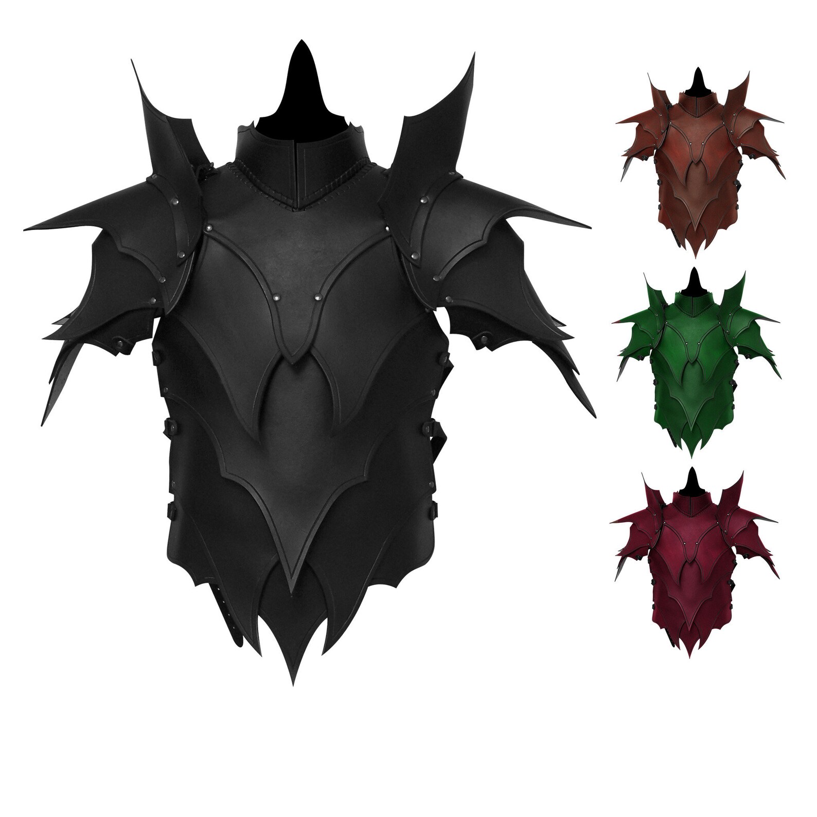 Leather Armour Dark Elf LARP Armour - Etsy Canada