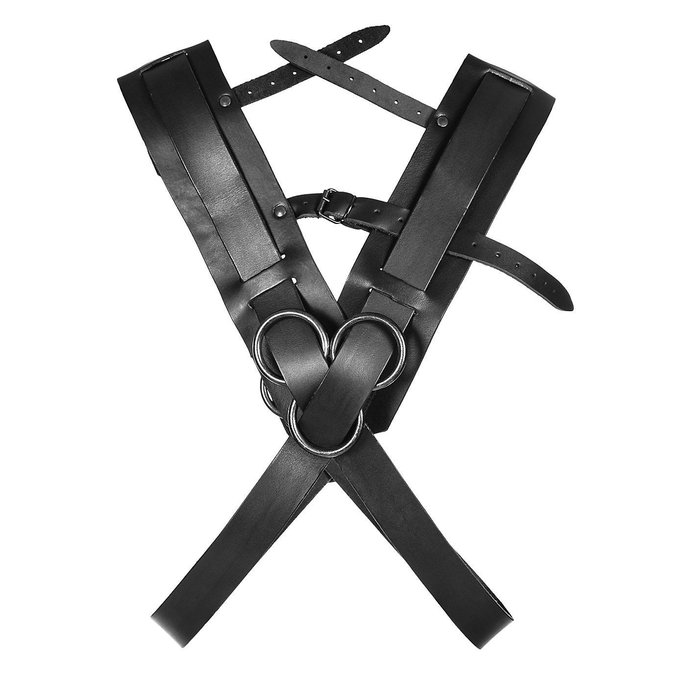 Cross Belt Dwarf Leather Armour LARP | Etsy