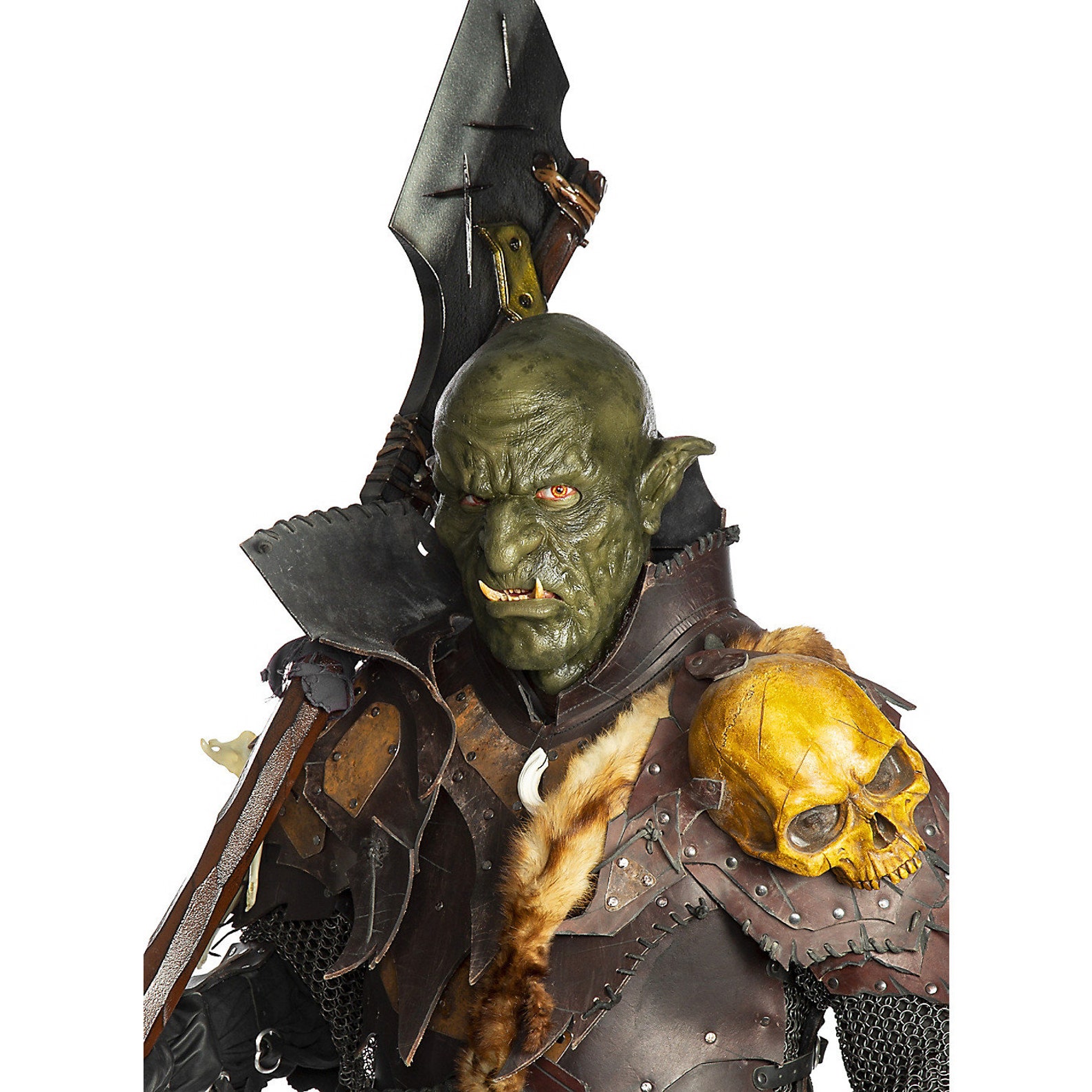 Silicone orc mask Rakhattash | Etsy