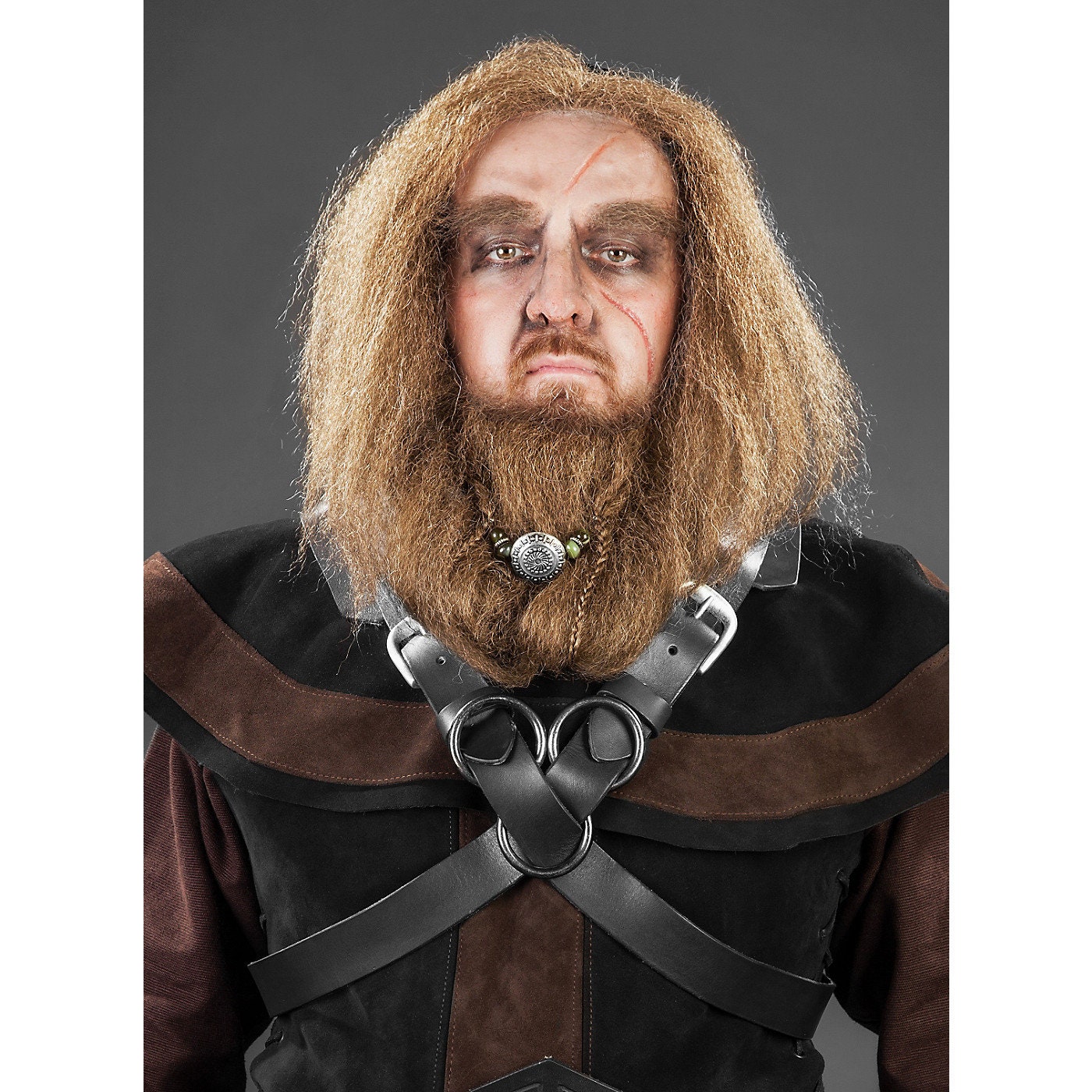 Cross Belt Dwarf Leather Armour LARP | Etsy