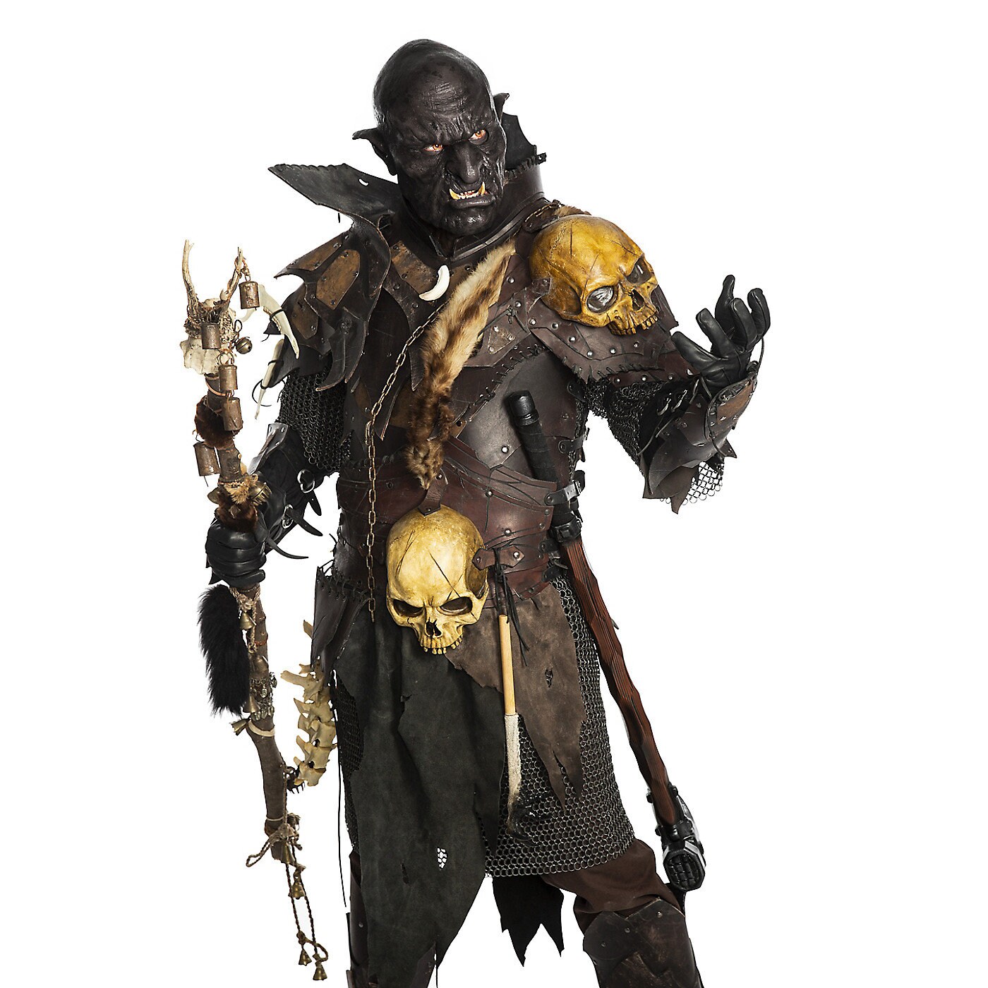 Silicone orc mask Rakhattash | Etsy