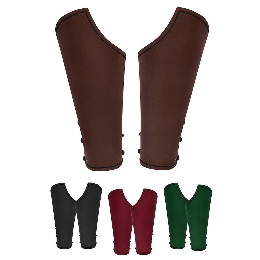 Leather Bracers Bandit Larp Armor - Etsy