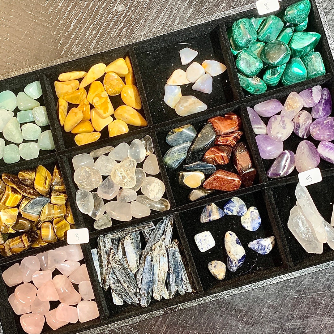 Variety of Tumbled Stones - Etsy