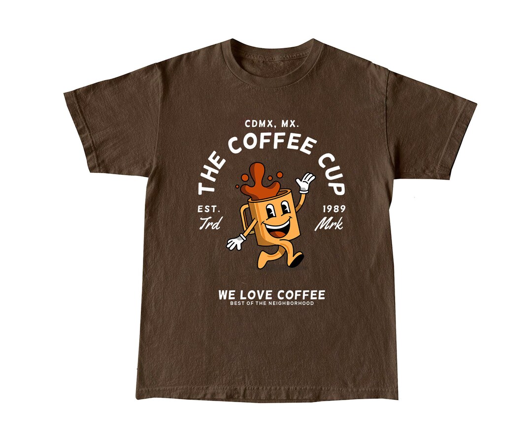 Coffee T-shirt Food T-shirt Coffee Shirt Clothing Gift Foodie Gift ...