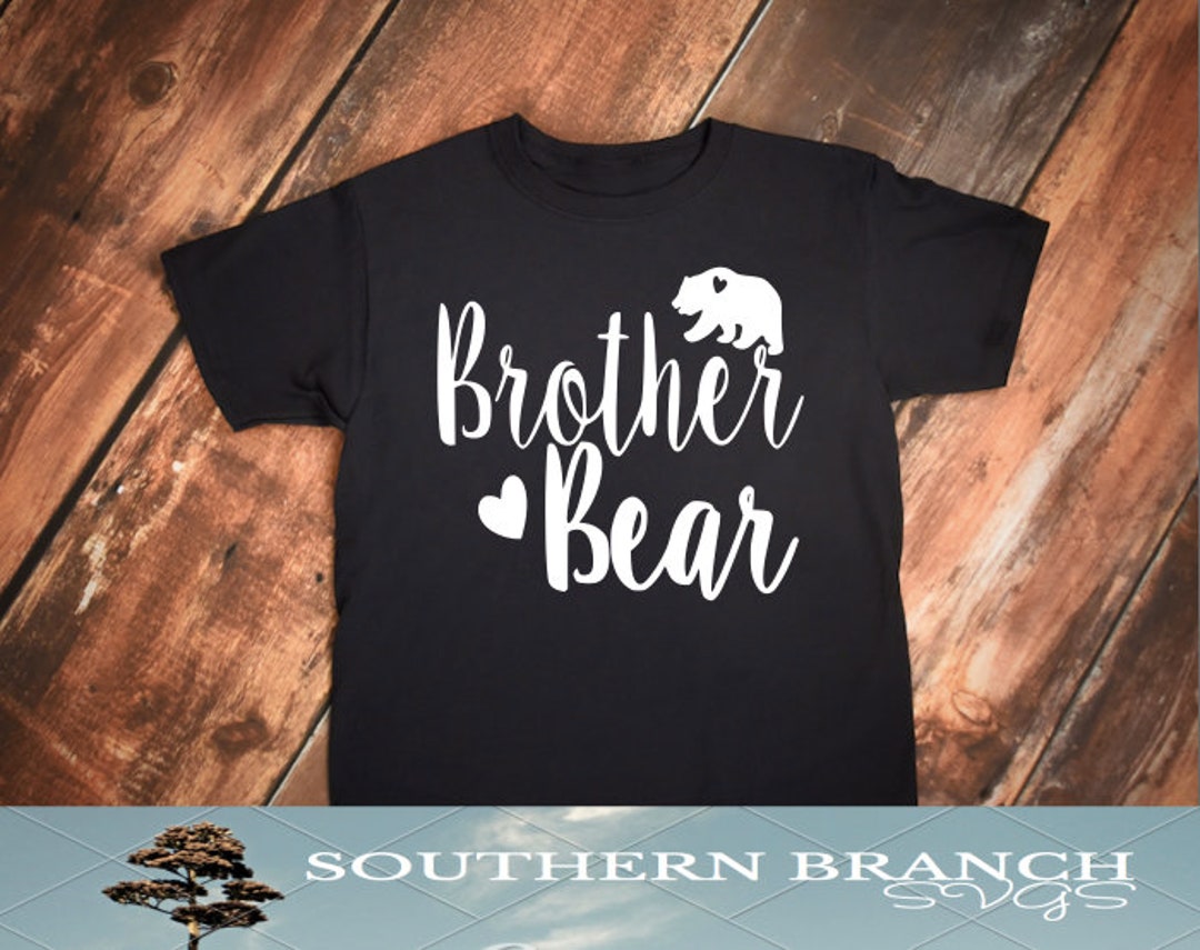 Brother Bear SVG Matching Shirt SVG Digital File Family - Etsy