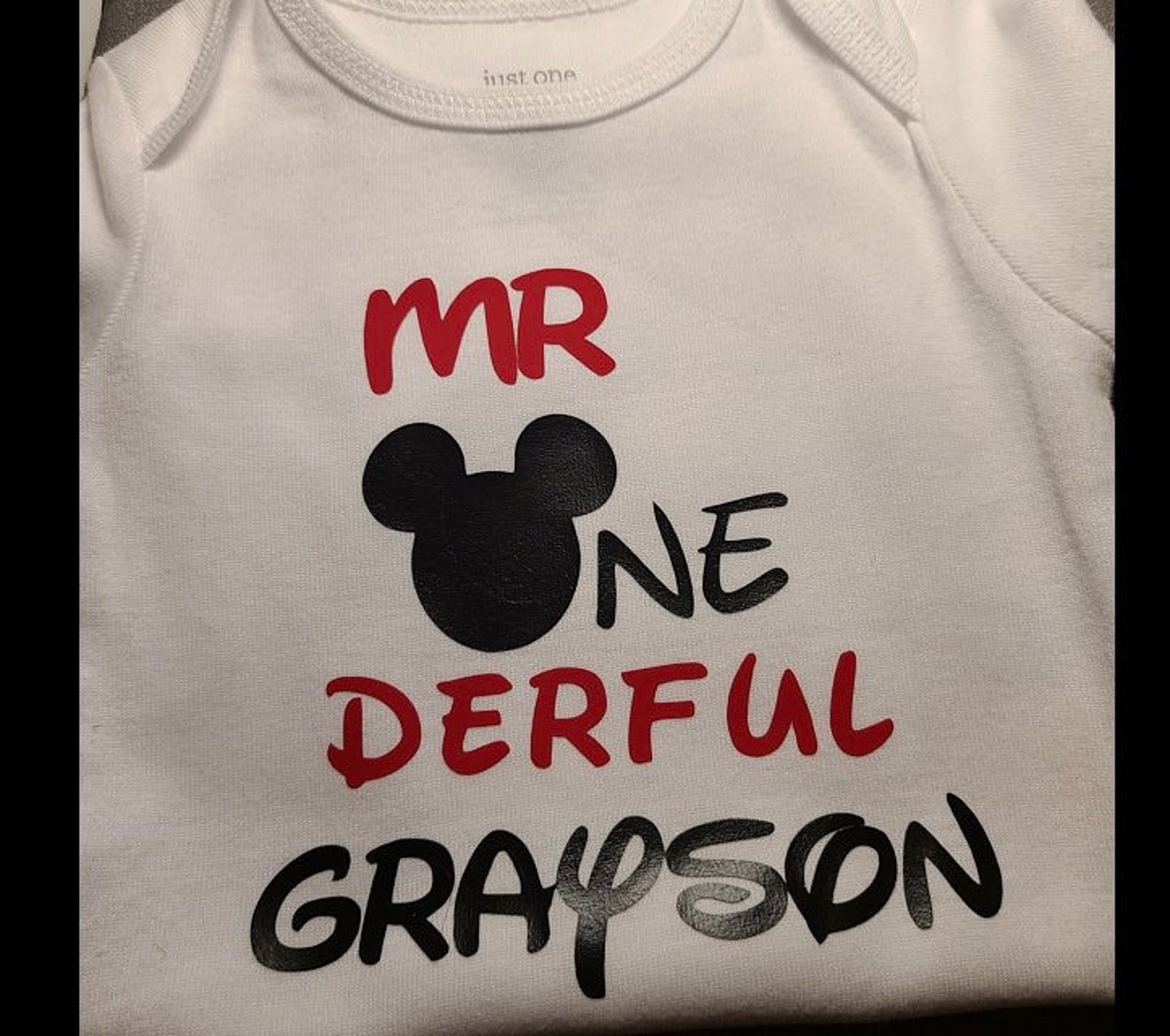 Mickey One SVG Mickey Mouse Boys Birthday One Digital - Etsy