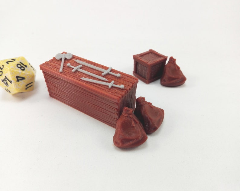 Weapon Merchant Table 28mm Dnd Terrain Dungeons and | Etsy