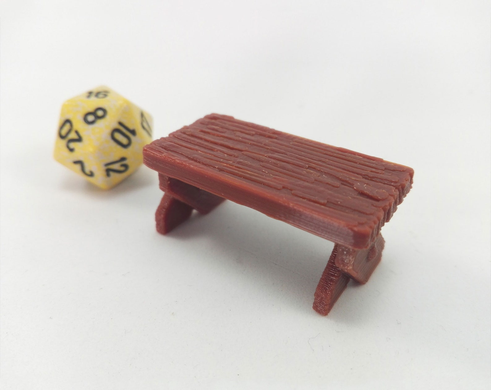 Table and Benches 28mm Dungeons and Dragons Terrain Dnd | Etsy