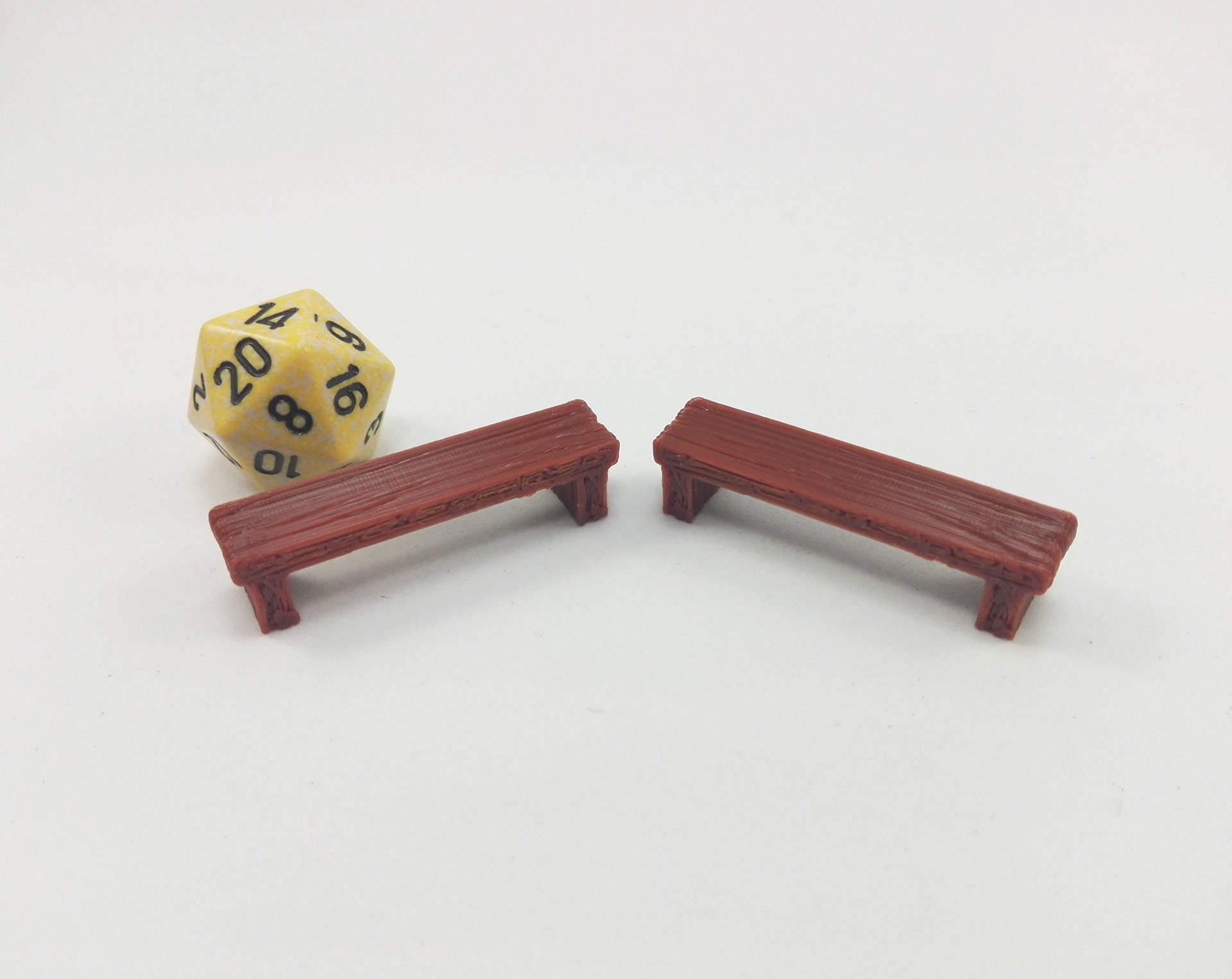 Table and Benches 28mm Dungeons and Dragons Terrain Dnd - Etsy