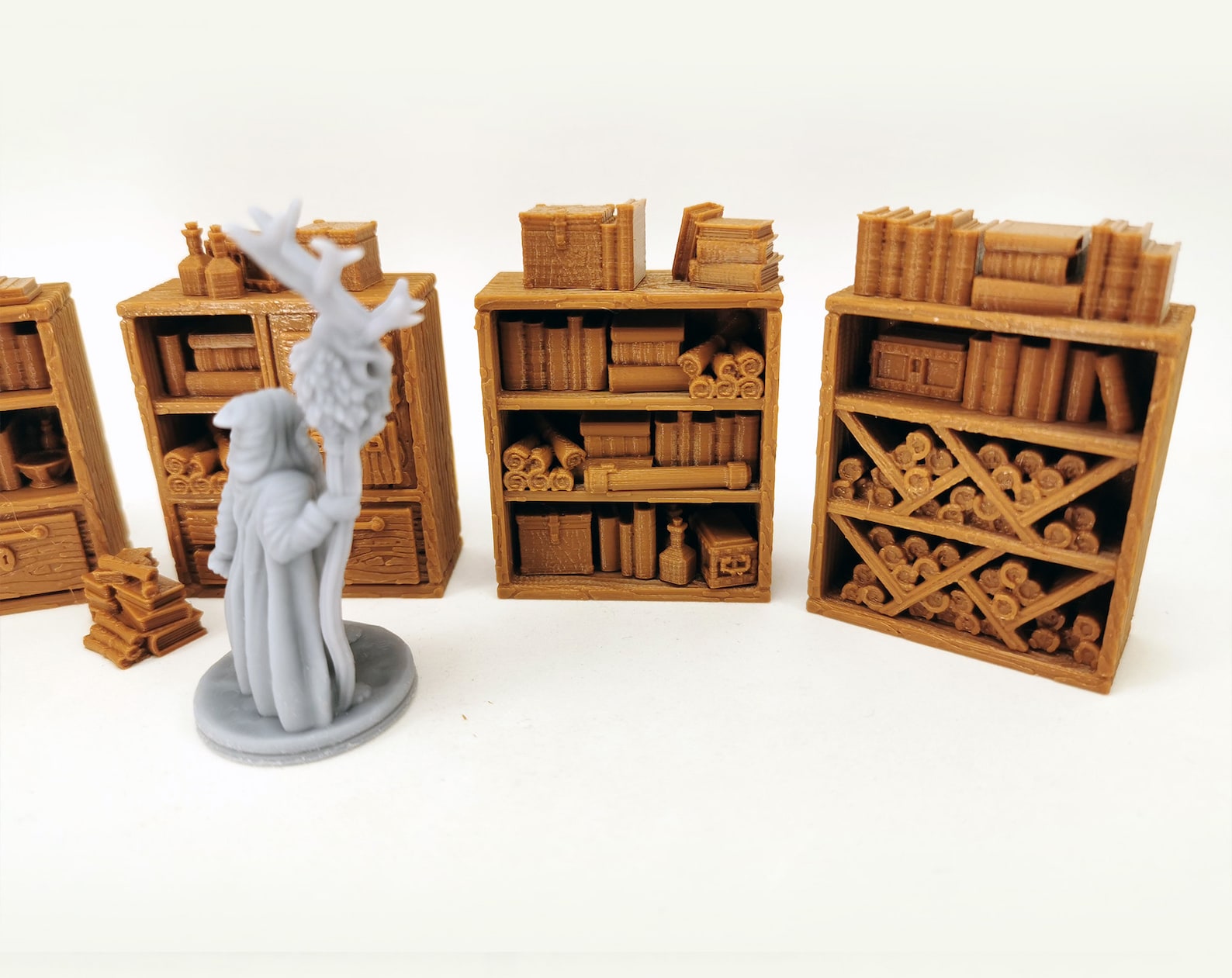 Modular Library Shelves: 28mm Dungeons and Dragons Miniatures - Etsy