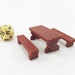 Table and Benches 28mm Dungeons and Dragons Terrain Dnd - Etsy
