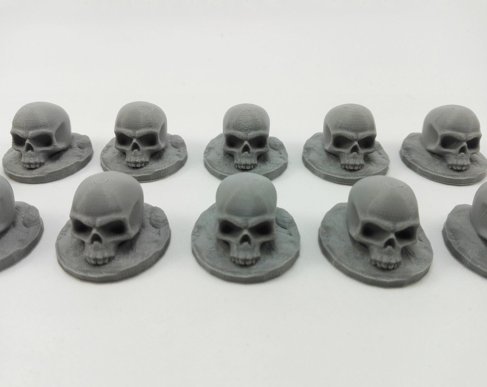 Skull Tokens Set 10x Death Counters for Tabletop Games - Etsy France