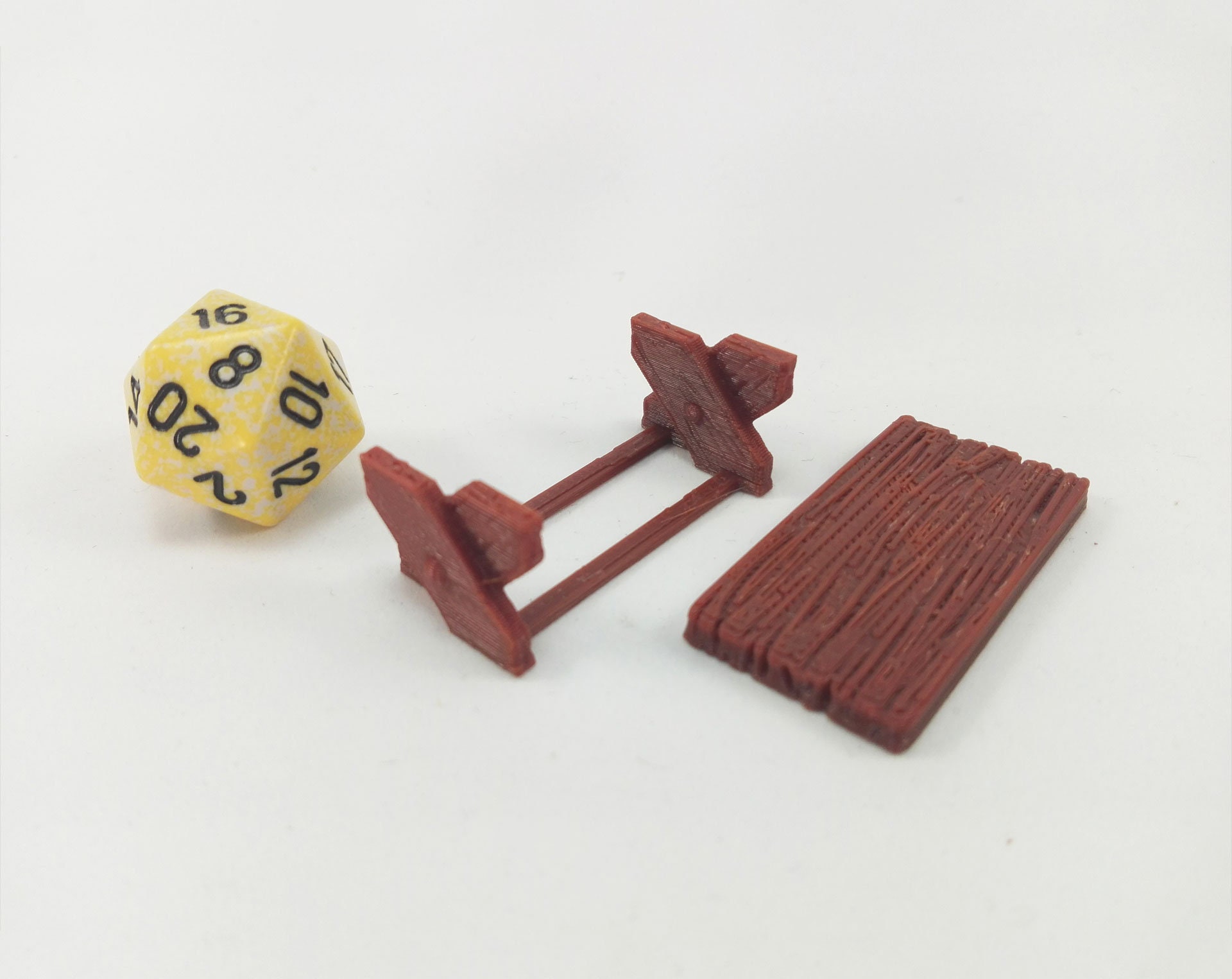 Table and Benches 28mm Dungeons and Dragons Terrain Dnd - Etsy