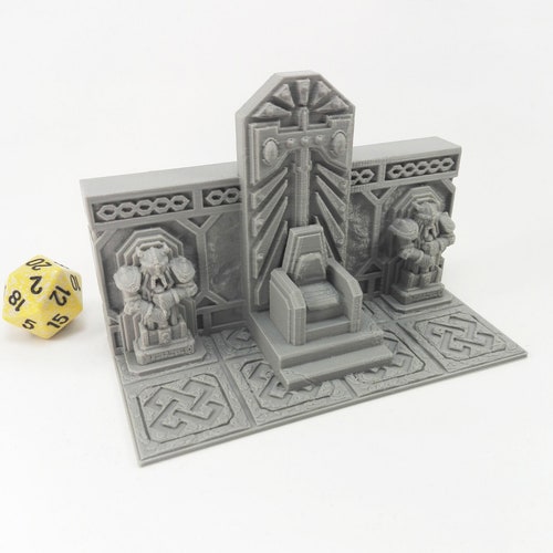 Dwarven Throne 28mm Dungeons and Dragons Terrain Dnd - Etsy
