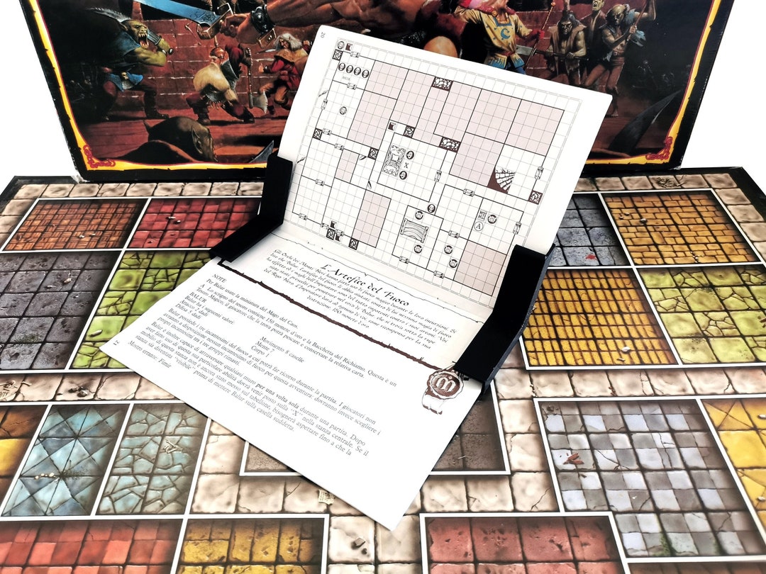 Heroquest Questbook Holder | 1989/2021 Version - Etsy