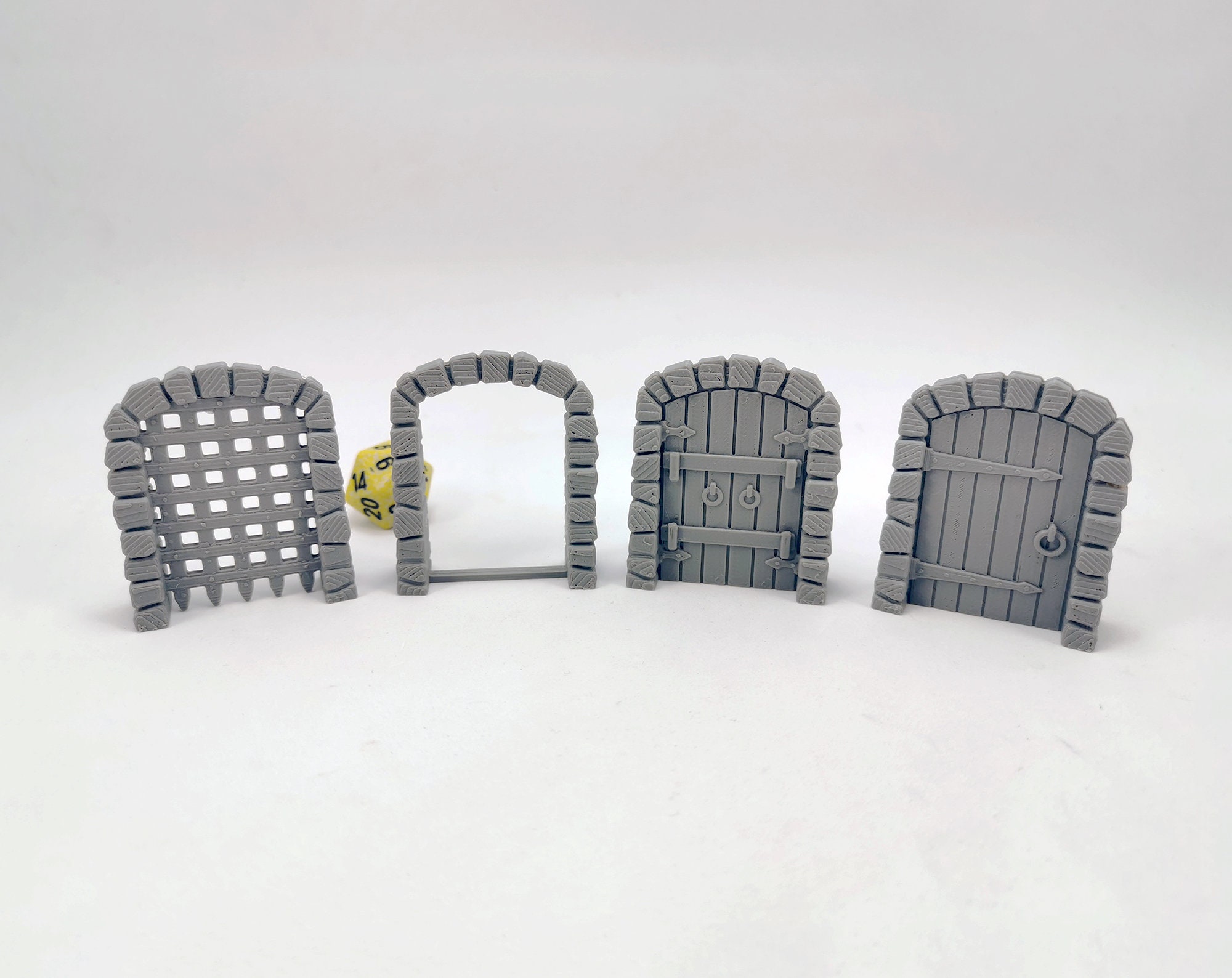 Dungeon Doors 28mm Dungeons and Dragons Miniatures - Etsy