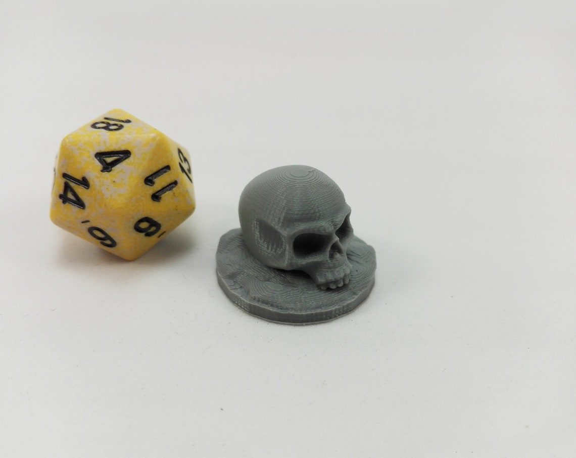 Skull Tokens Set 10x Death Counters for Tabletop Games - Etsy France