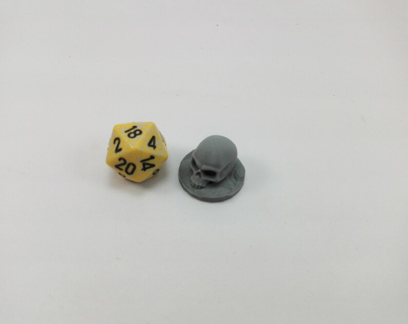 Skull Tokens Set 10x Death Counters for Tabletop Games | Etsy