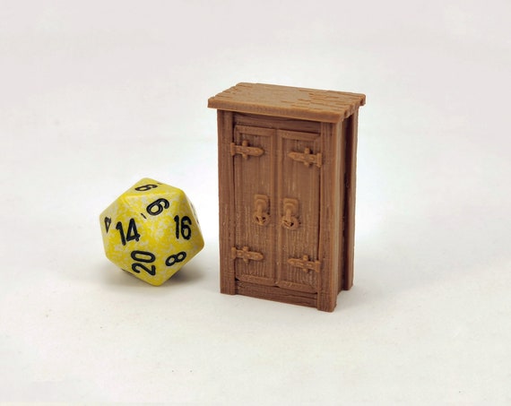 Wardrobe 28mm Dungeons and Dragons Miniatures Dragonlock | Etsy