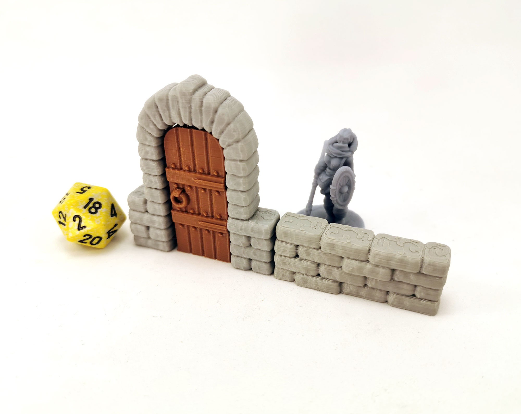 Dungeon Door 28mm Dungeons and Dragons Terrain D&D | Etsy