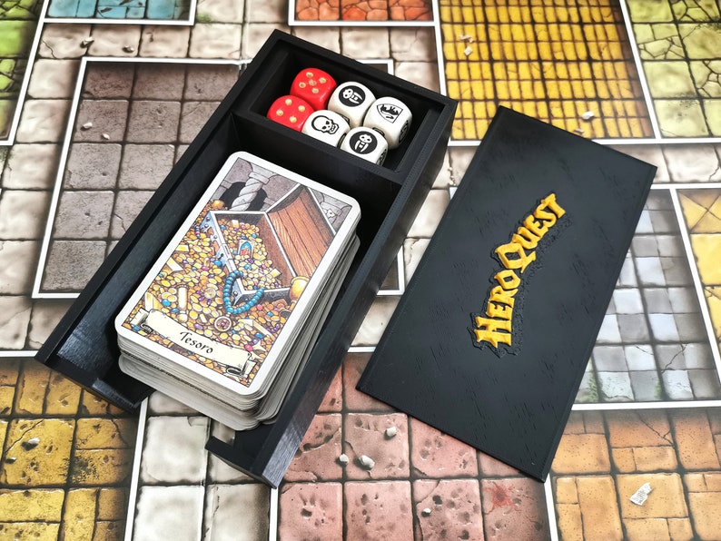 Heroquest Box for Cards and Dice 1989/2021 Version - Etsy Australia