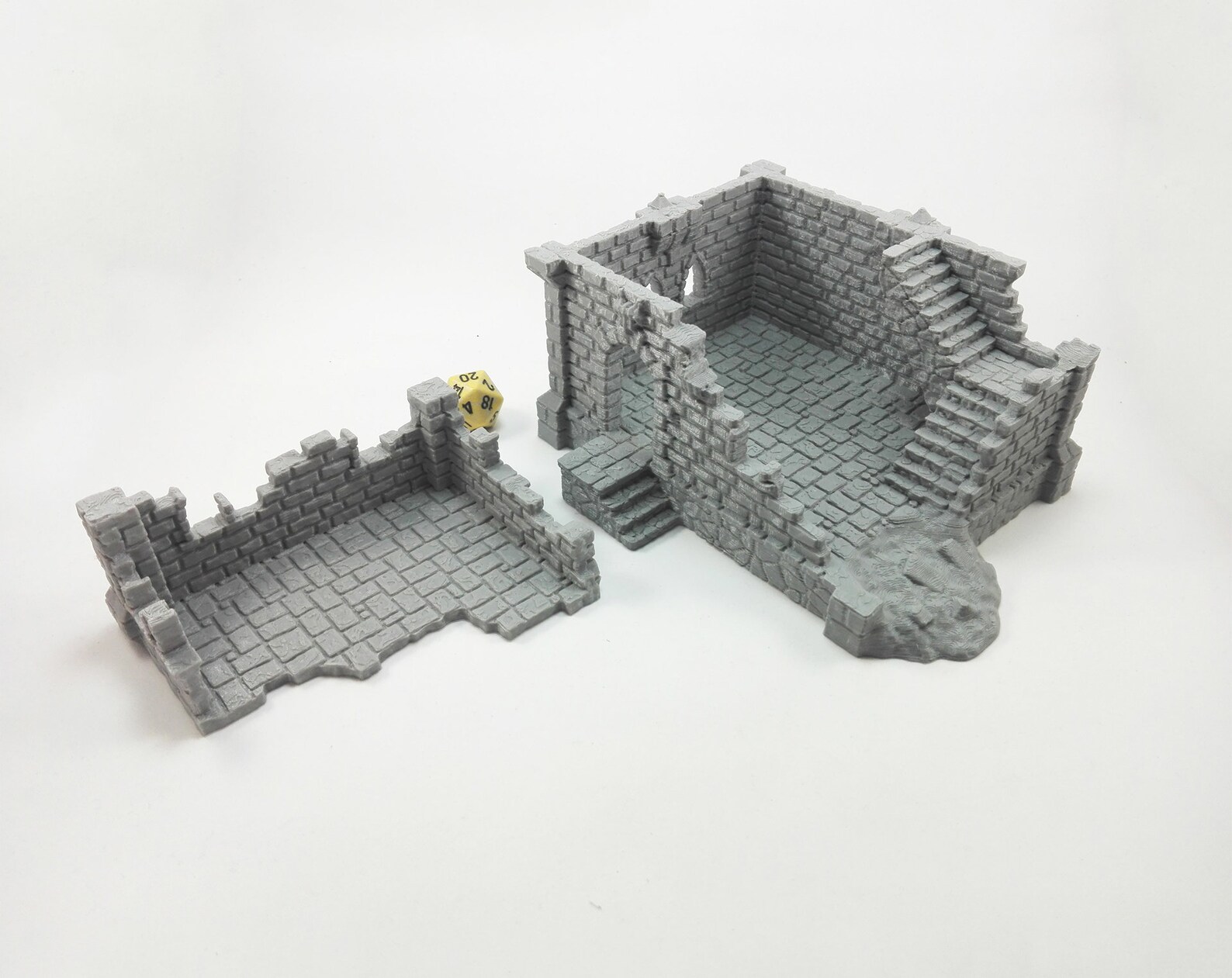 Ruined Building 28mm Dungeons and Dragons Terrain Dnd - Etsy