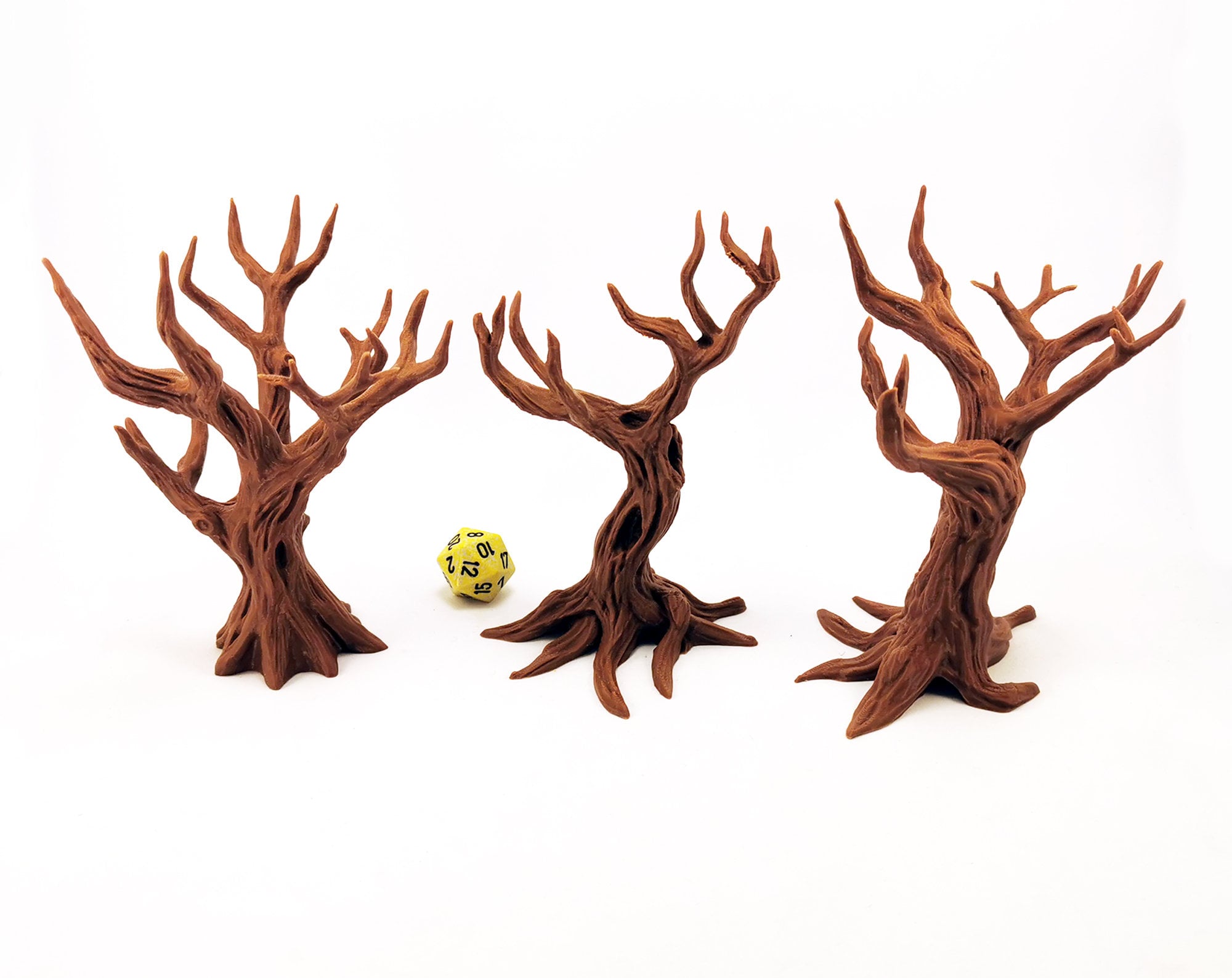 Spooky Trees Set 3x 28mm Dungeons and Dragons Terrain | Etsy