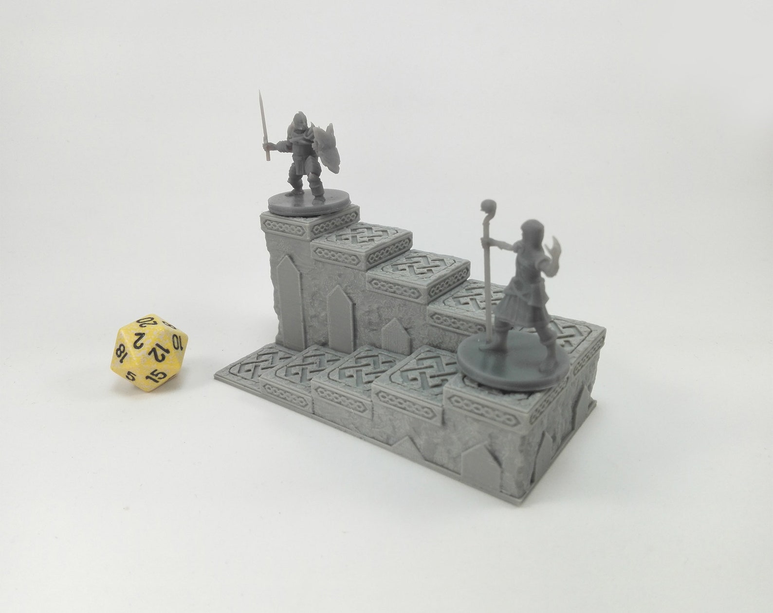Dwarven Stairs 28mm Dungeons and Dragons Terrain DnD - Etsy España