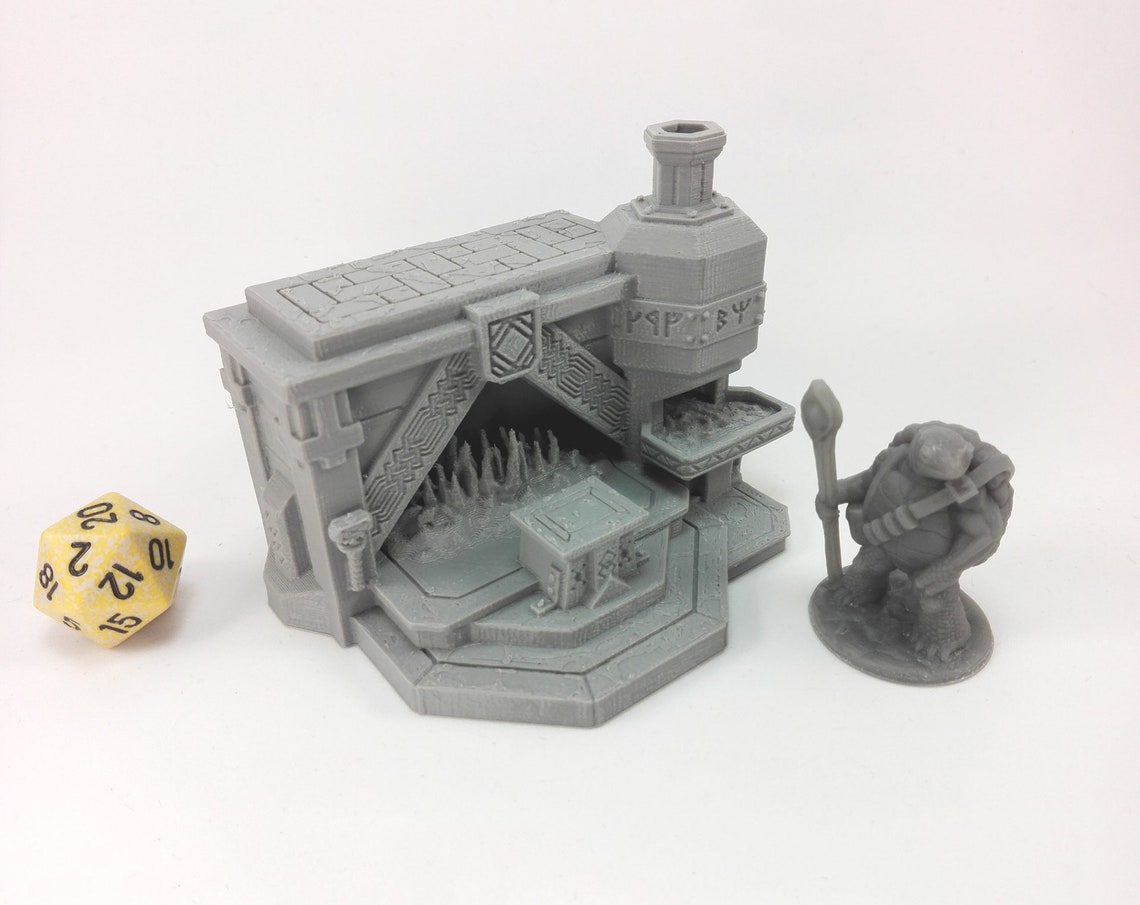 Dwarven Runeforge 28mm Dungeons and Dragons Terrain Dnd | Etsy