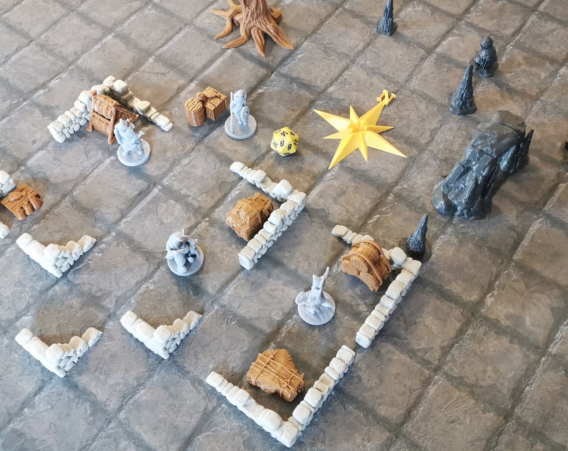 Compass Rose Dungeons and Dragons Gaming Accessories | Etsy