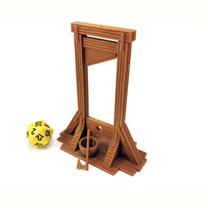 Guillotine and Executioner | 28mm Dungeons and Dragons Miniatures | D&D ...