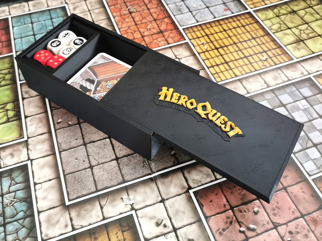 Heroquest Box for Cards and Dice 1989/2021 Version - Etsy Australia