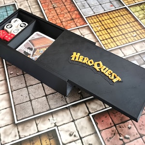 Heroquest Box for Cards and Dice 1989/2021 Version - Etsy
