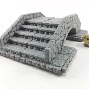 Stone Bridge | 28mm Dungeons and Dragons Terrain | D&D Terrain ...