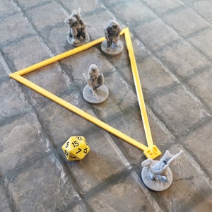 Dnd Spell Templates (area of Effect) - Set 9x - Dungeons and Dragons ...