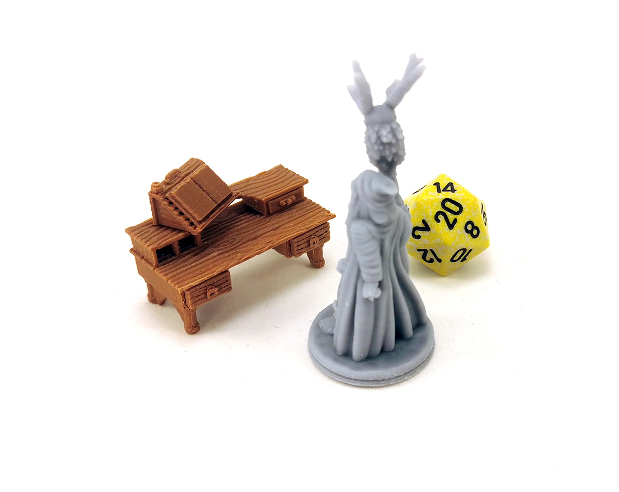 Study Desk 28mm Dungeons and Dragons Terrain D&D Terrain | Etsy