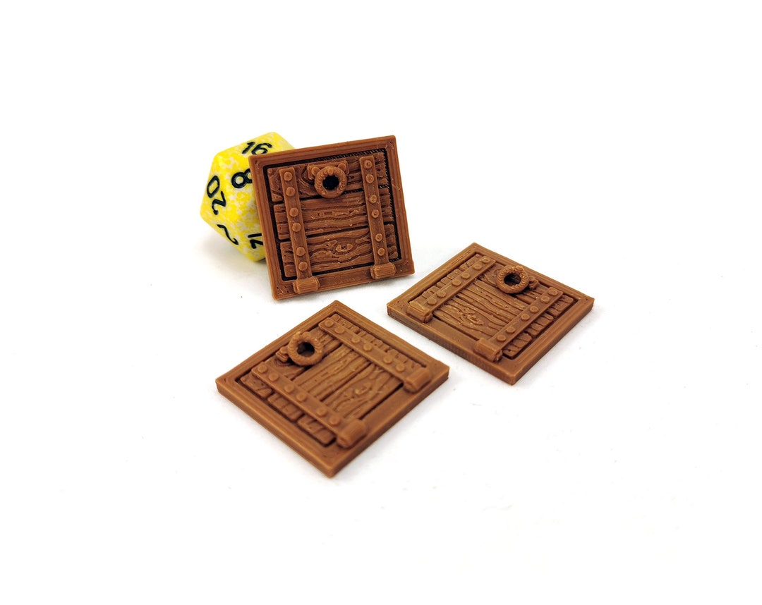Trap Door: 28mm Dungeons and Dragons Terrain (set of 3) - Etsy