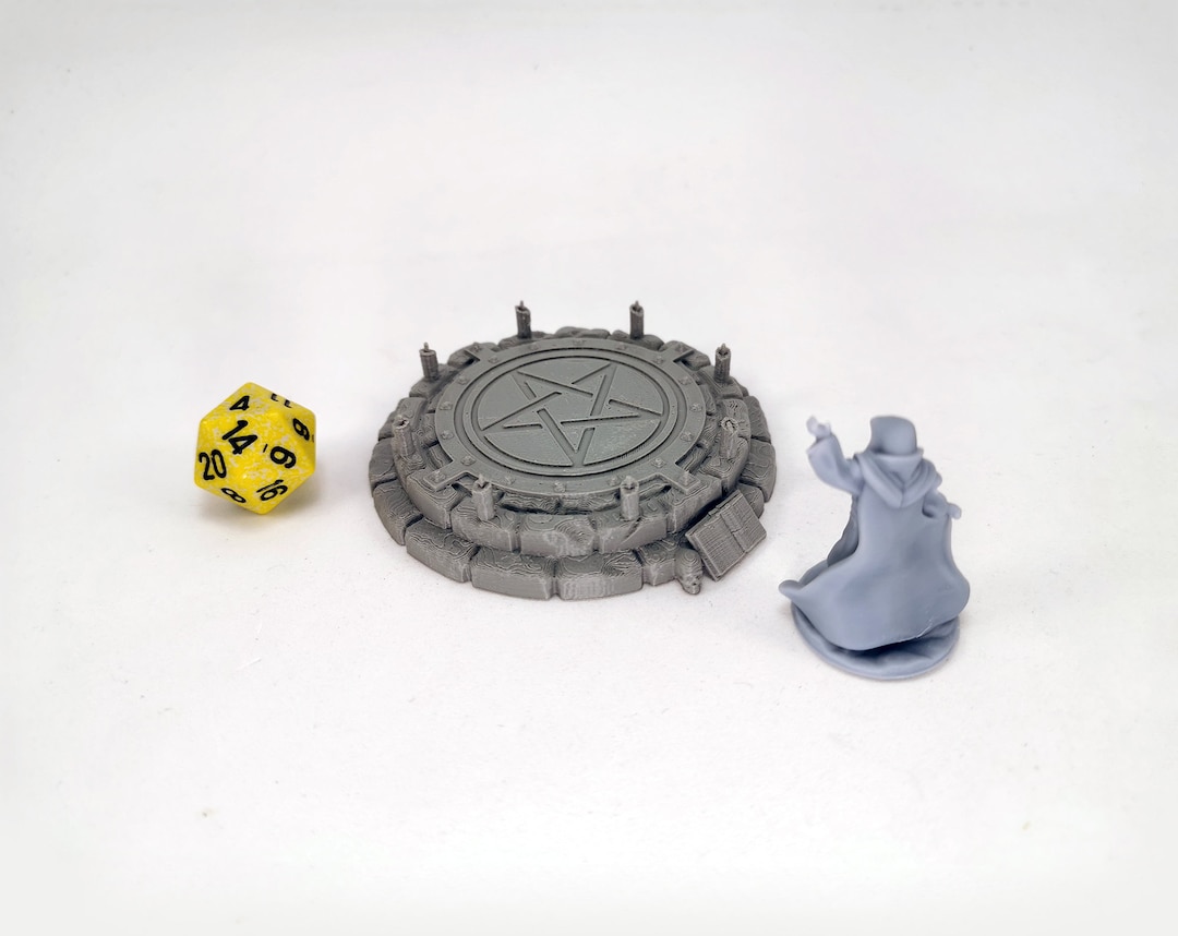 Ritual Circle | 28mm Dungeons and Dragons Terrain | Tabletop Terrain - Etsy