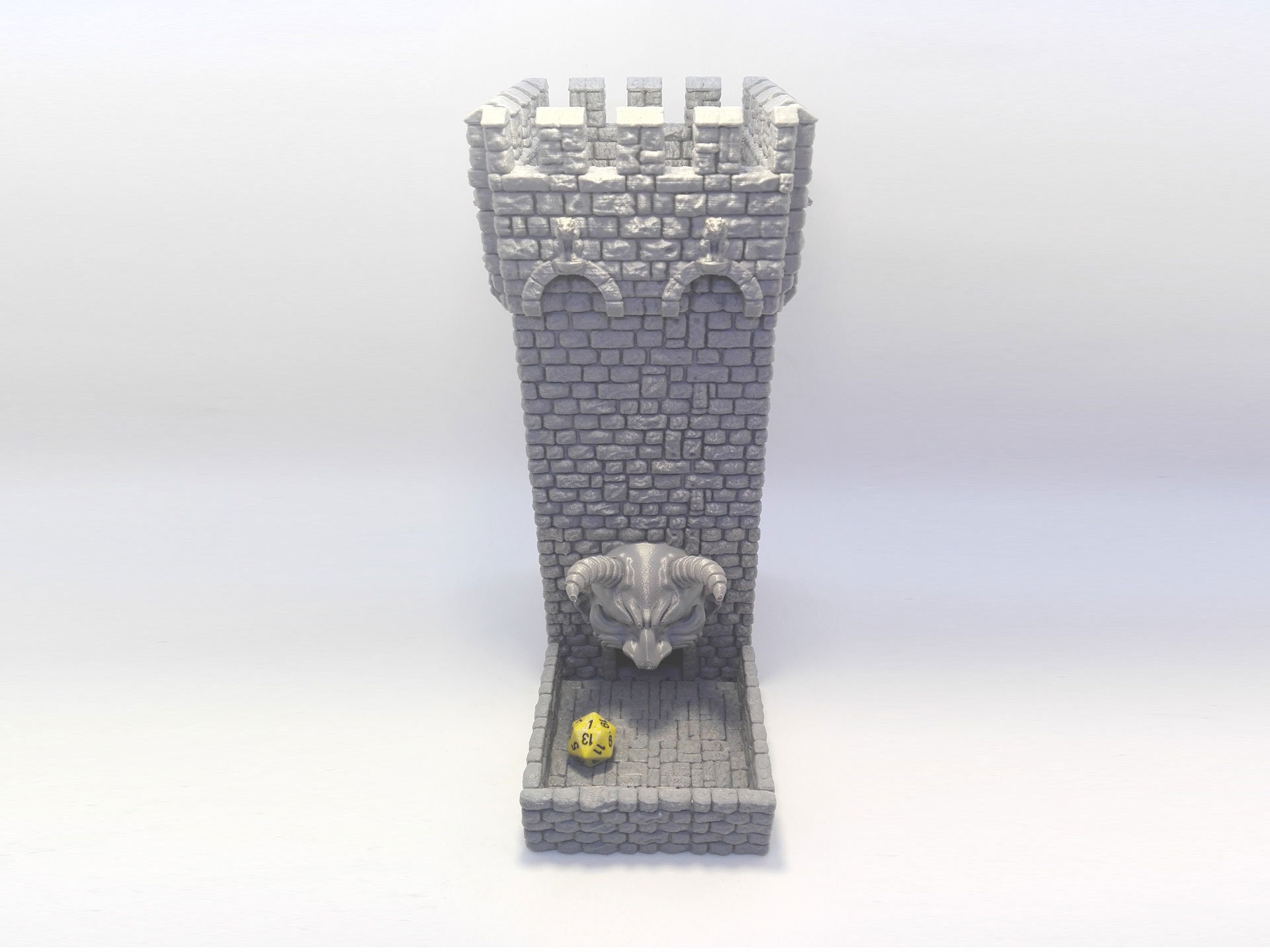 Demon Tower - Dice Tower With Tray | Tabletop Accessory | Dungeon ...