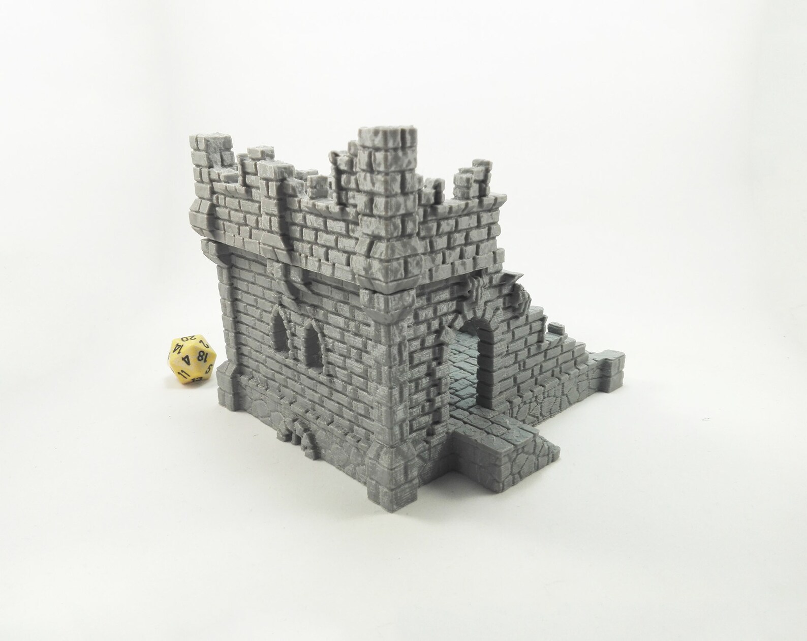 Ruined Building 28mm Dungeons and Dragons Terrain Dnd - Etsy